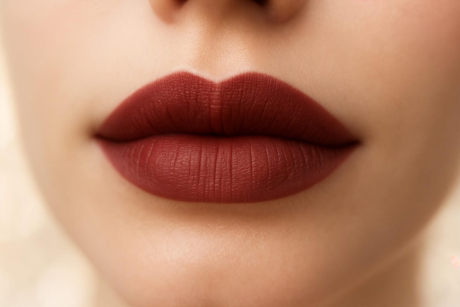 Matte Brown Lipstick - "bittersweet" Dark Red/brown Natural Vegan ...