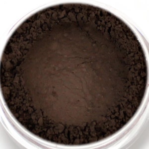 Dark Brown Eyebrow Powder Sample: Vegan Mineral Makeup (.4g) - Etsy