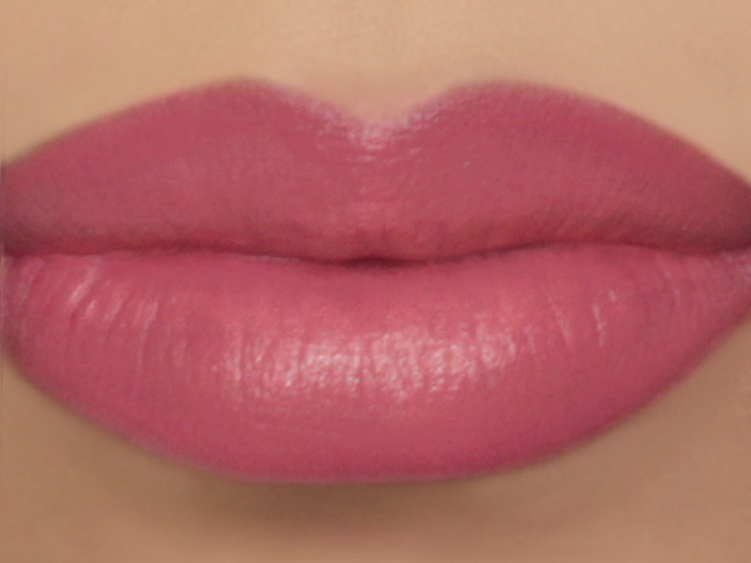 Vegan Lipstick - "spiderlily" Salmon Peachy Pink Mineral Lipstick - Etsy