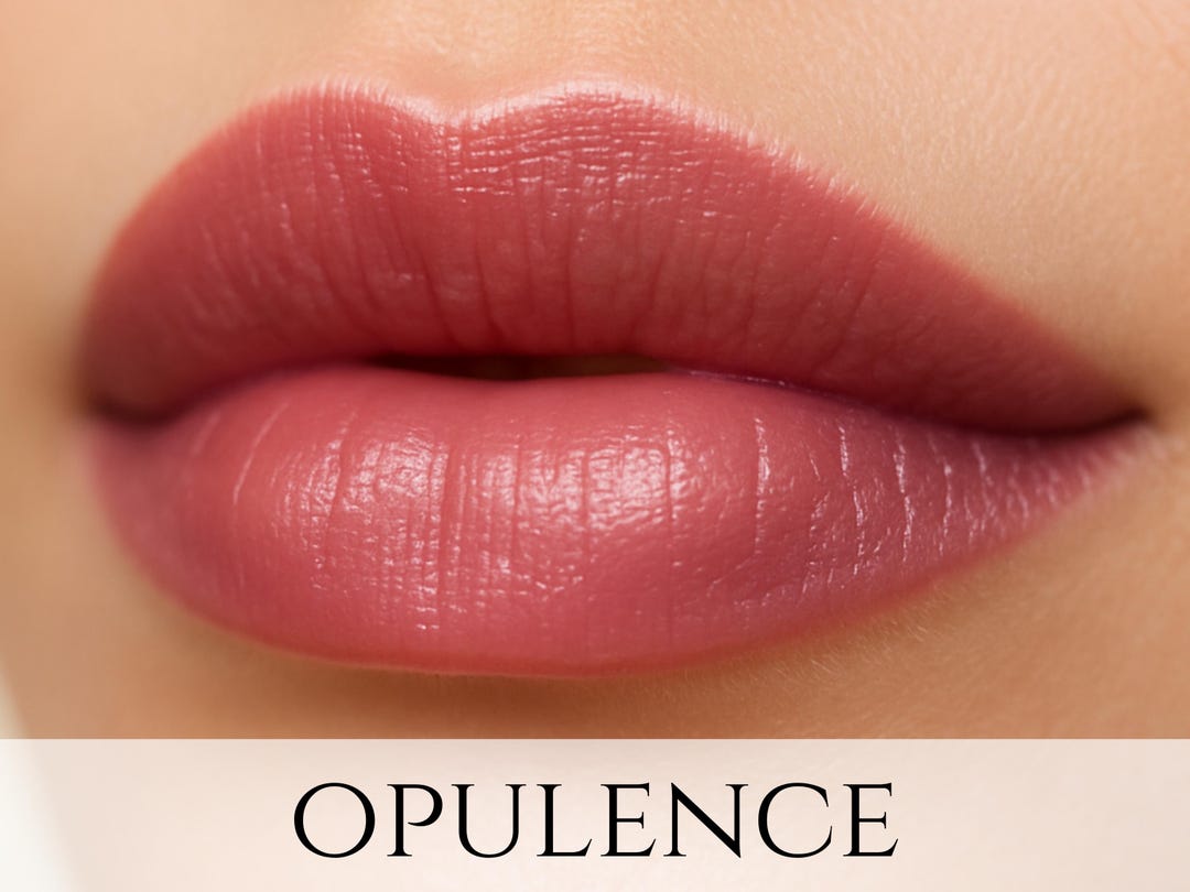 Mineral Lipstick Sample - "opulence" Sheer Berry Pink Lip Tint - All ...