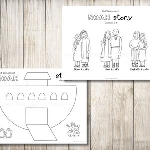 Noah Coloring Pages, Paper Puppets, Felt Stories, Come Follow Me ...