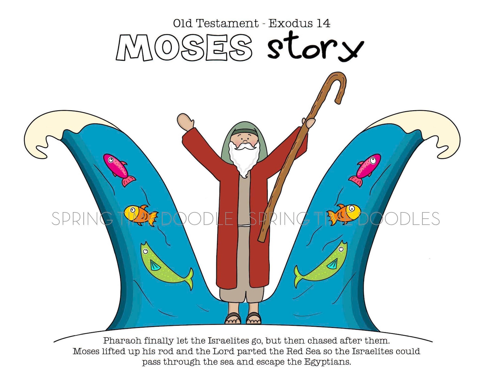 Moses Old Testament, Coloring Pages, Paper Puppets, Felt Stories, Come ...