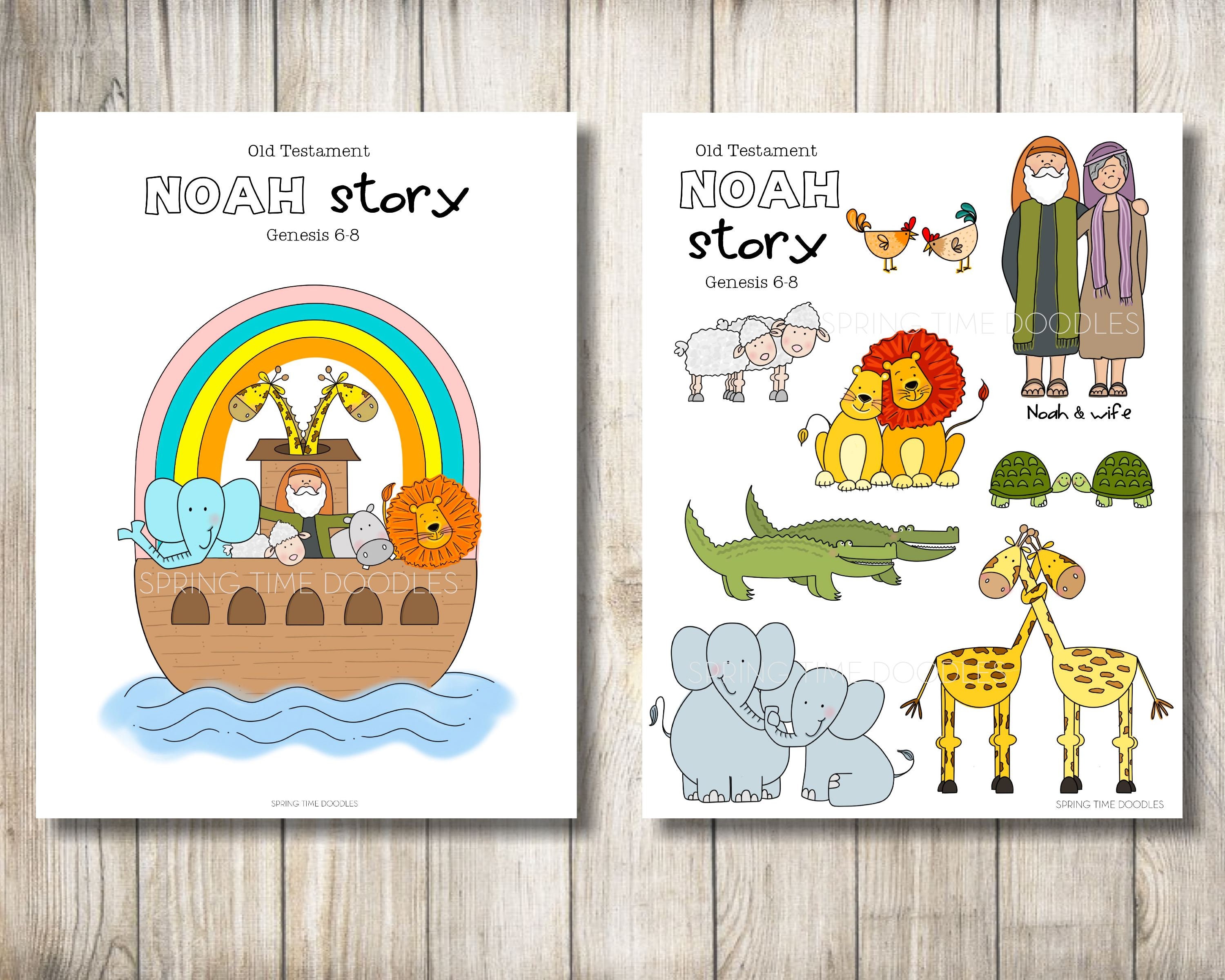 Noah Coloring Pages, Paper Puppets, Felt Stories, Come Follow Me ...
