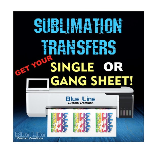 Dye Sublimation Transfers - Etsy