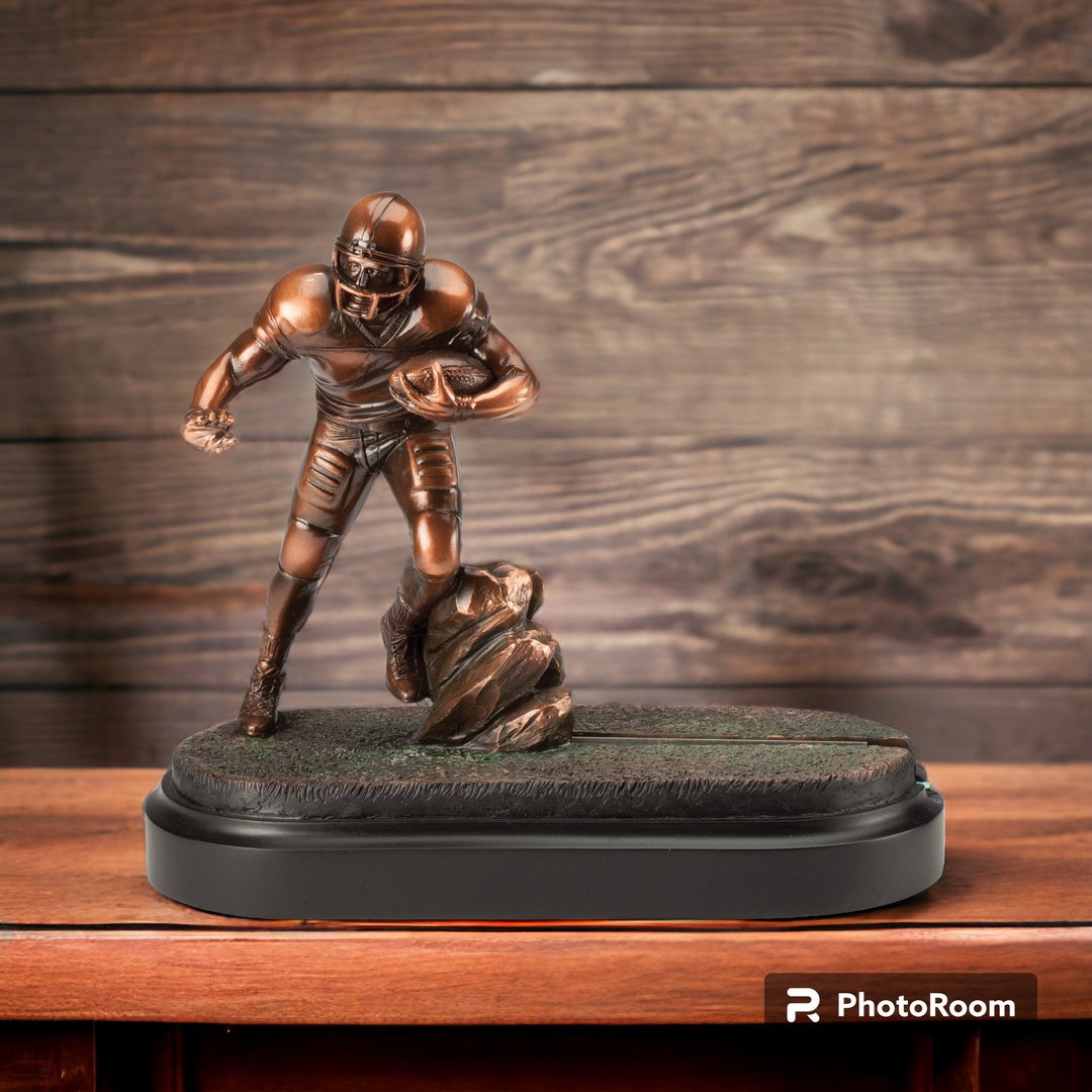 Football Player Resin Sculpture - Etsy