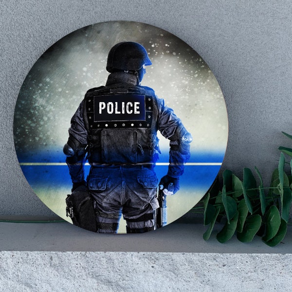 Law Enforcement Sign - Etsy