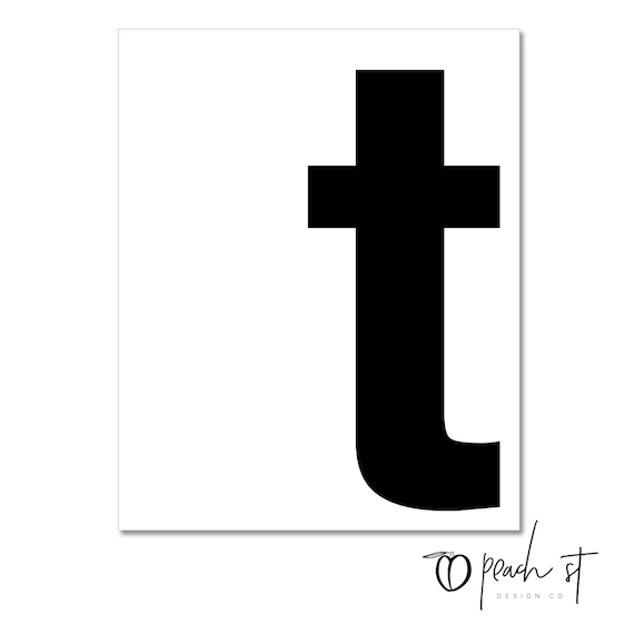 Letter Lower Case T Images