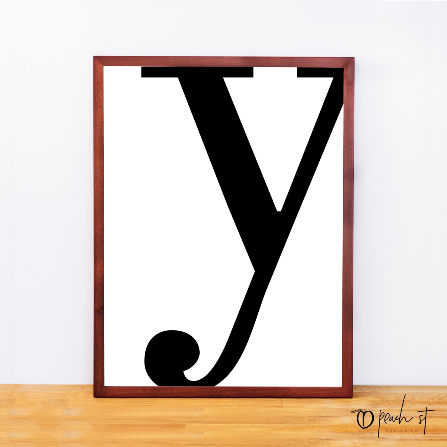 Serif Letter Y Typography Print Letter Print Printable - Etsy France