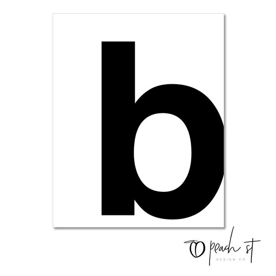Black Letter Lowercase B
