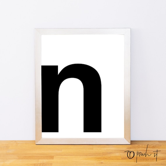 Letter N Lowercase Trace Lowercase Letter 'n' Worksheet For FREE!