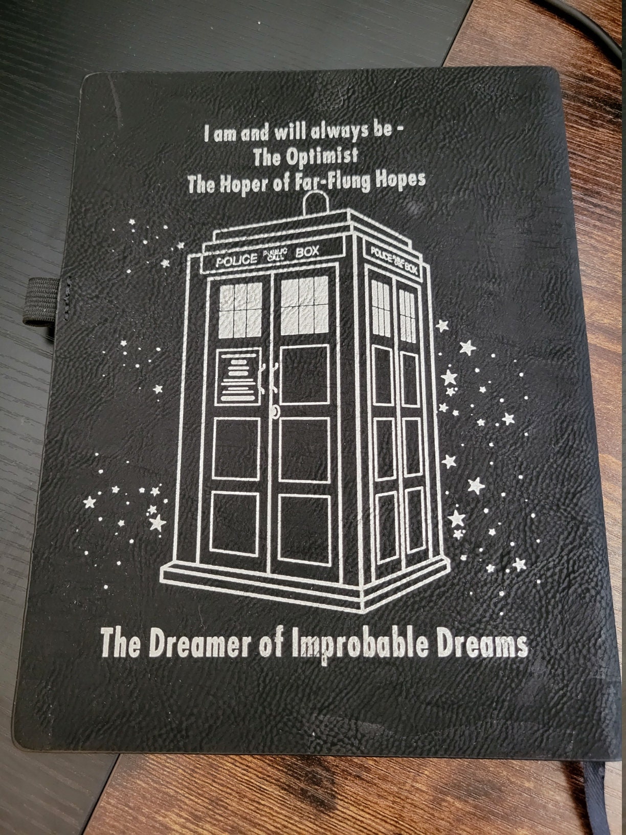 Laser Etched Doctor Who Journal - Etsy