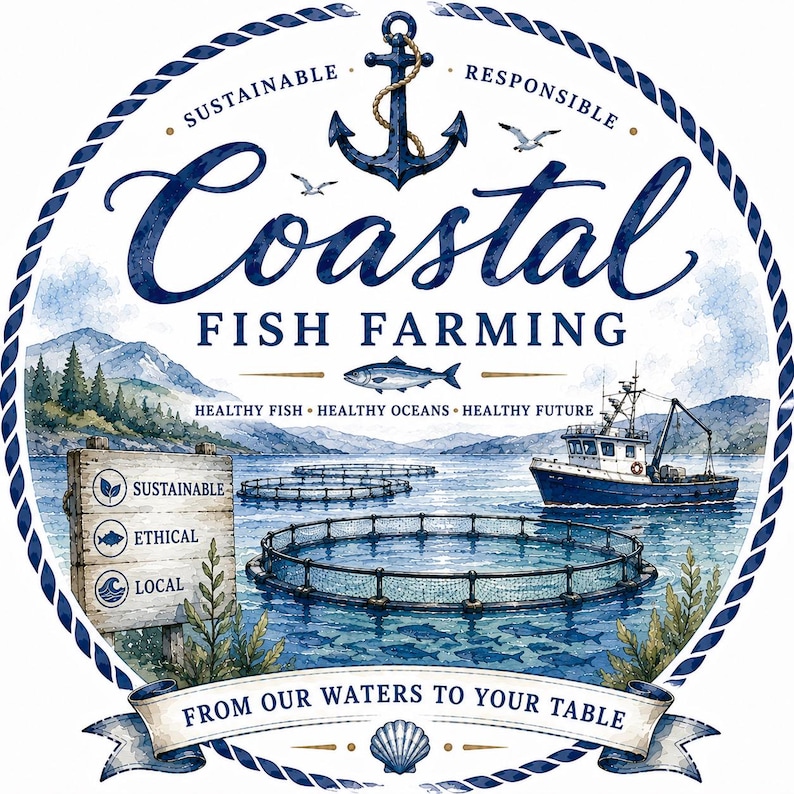 Coastal Surf Shop Logo | Nautical Branding for Marine Businesses ...
