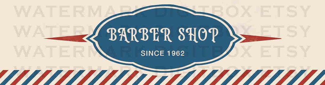 Customisable Barber Shop Facebook Cover Photo Image for Social Media ...