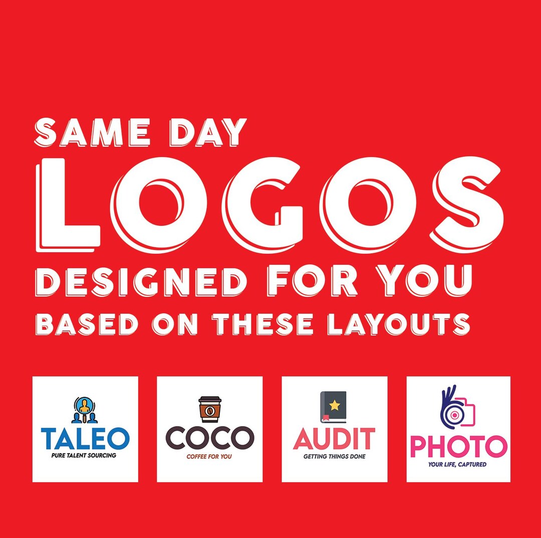 Custom Logo Built for You Based on This Illustration, Font and Slogan ...