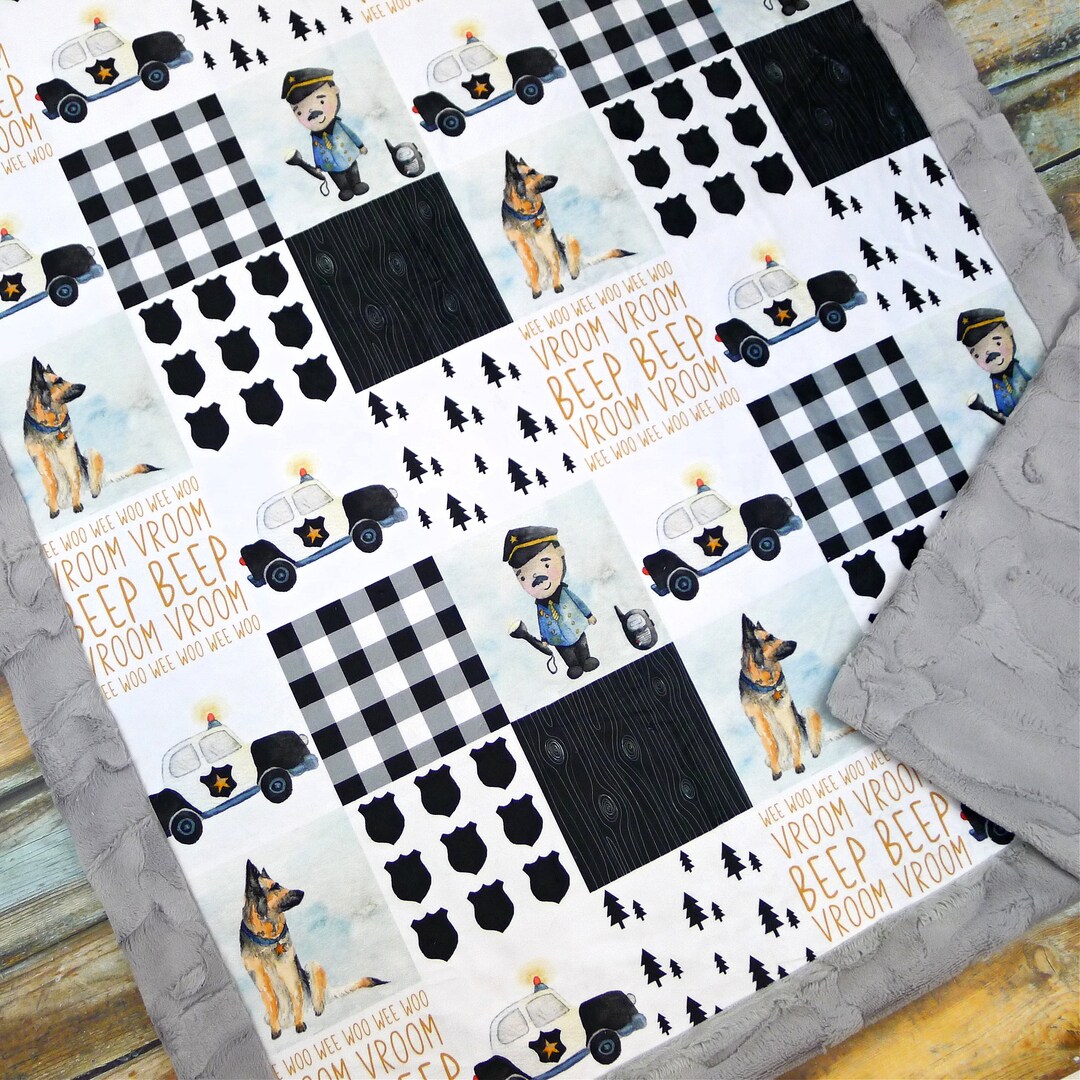 Police Blanket - Personalized Blanket - Policeman Blanket - Police ...