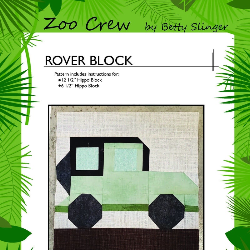 Jeep Quilt Pattern - Etsy