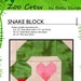 Snake Quilt Block / Digital Download / PDF Pattern - Etsy