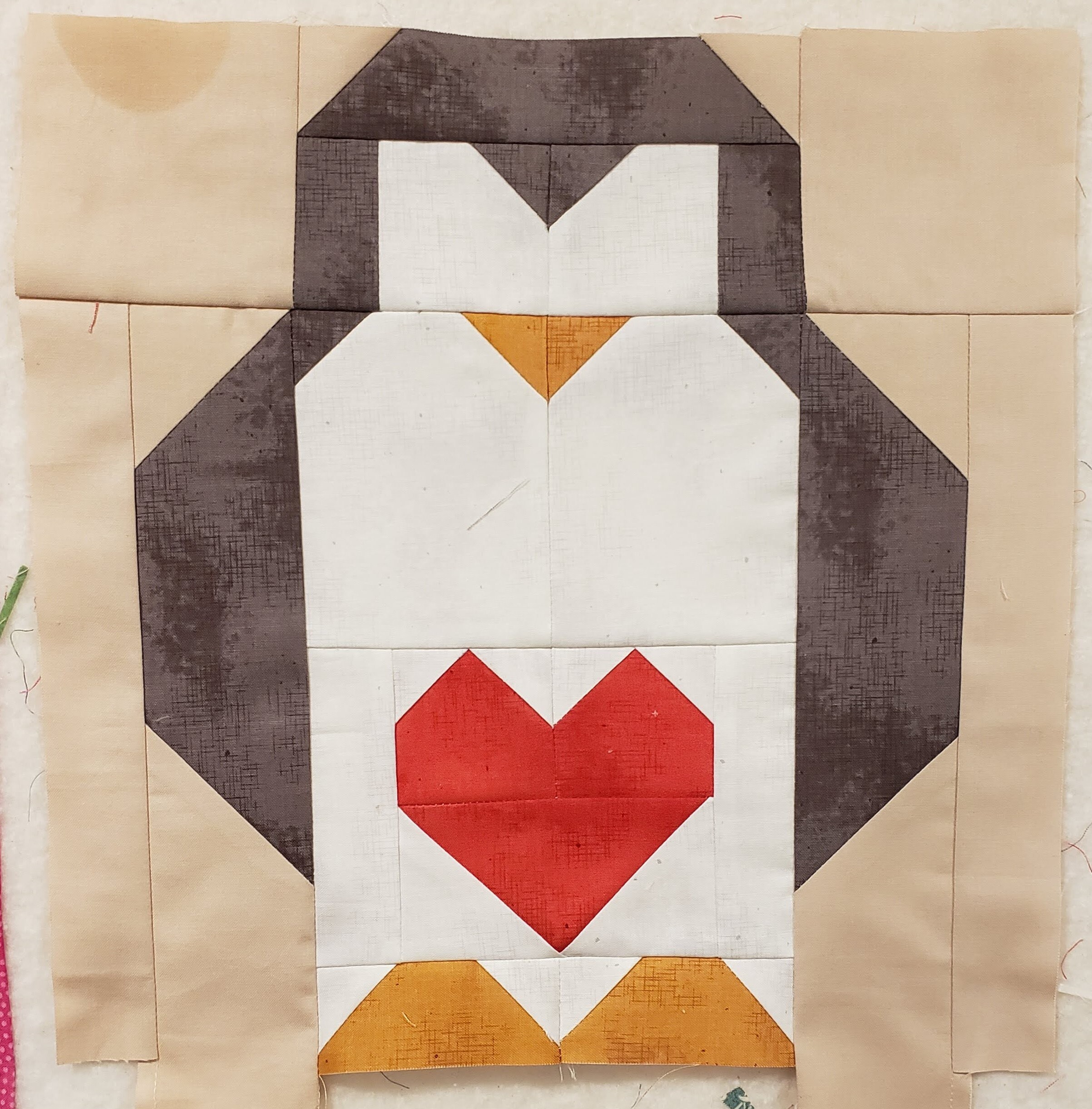 Penguin Quilt Block / Digital Download / PDF Pattern - Etsy