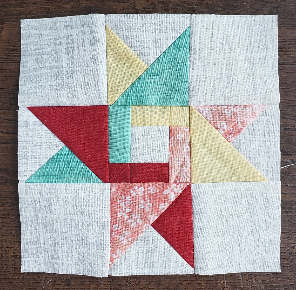 Woven Star Quilt Block / Digital Download / PDF Pattern - Etsy