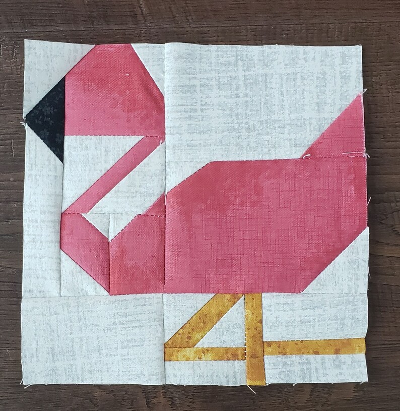 Flamingo Quilt Block / Digital Download / PDF Pattern - Etsy