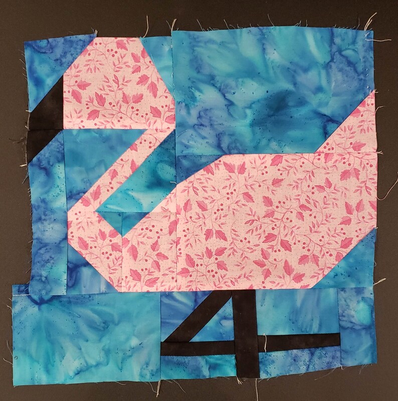 Flamingo Quilt Block / Digital Download / PDF Pattern - Etsy
