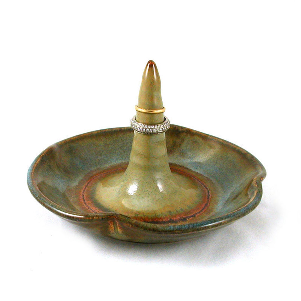 Ceramic Wedding Ring Holder Wedding Gift Ring Stand - Etsy