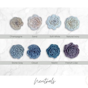Choose Your Colors | Color Palette Options | Sola Wood Flower Bouquet ...