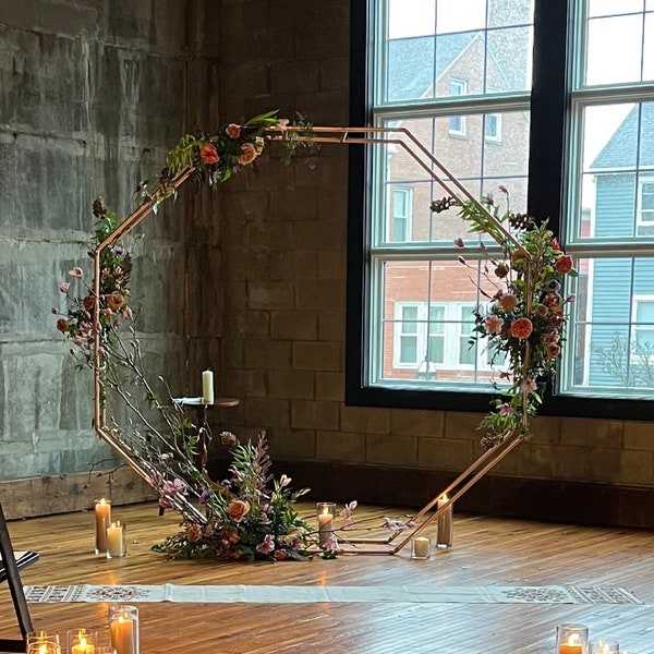 Copper Wedding Arch - Etsy