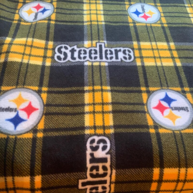 Steeler Blanket Throw - Etsy