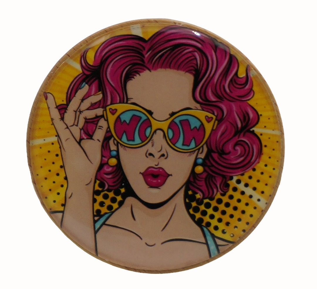 Wall Hook, Pop Art, WOW, Retro, Fifties, Wooden Beech Wall Hook, Wall ...