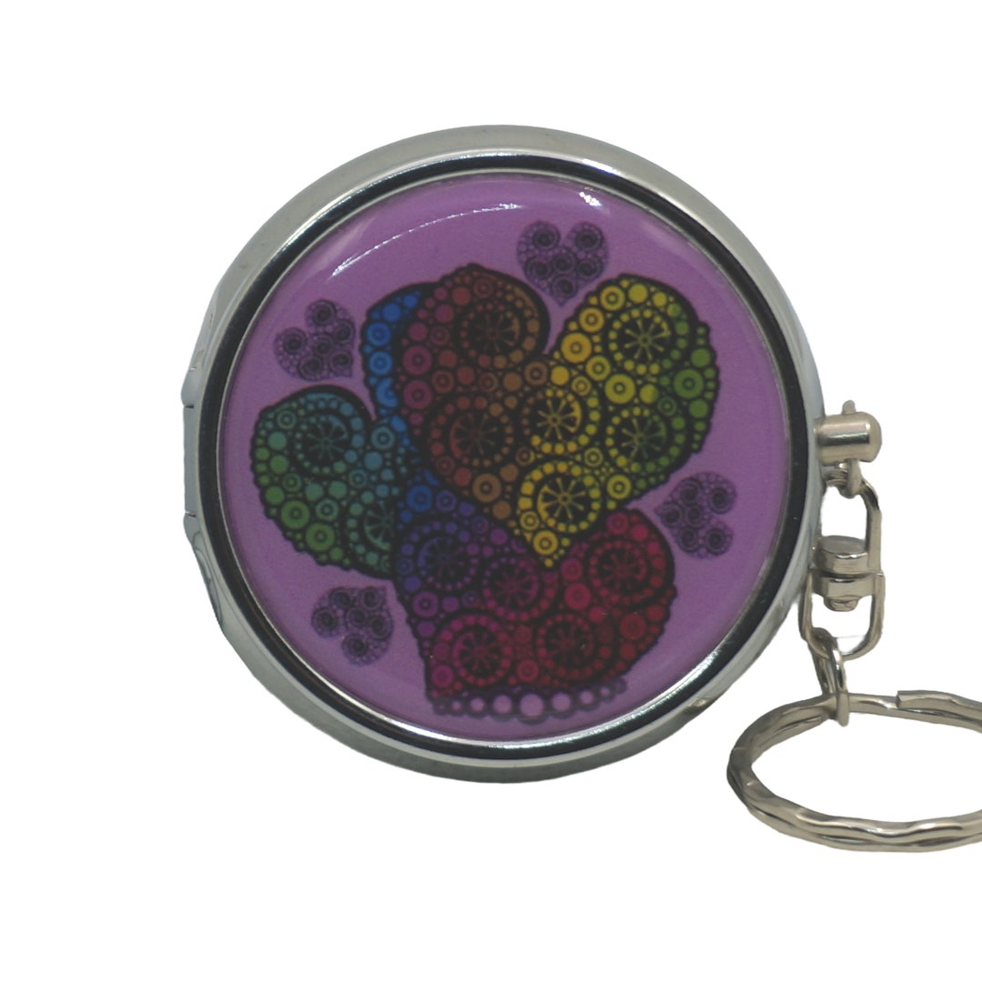 Rainbow Hearts, Portable Ashtray, Personal Stainless Steel Ashtray ...