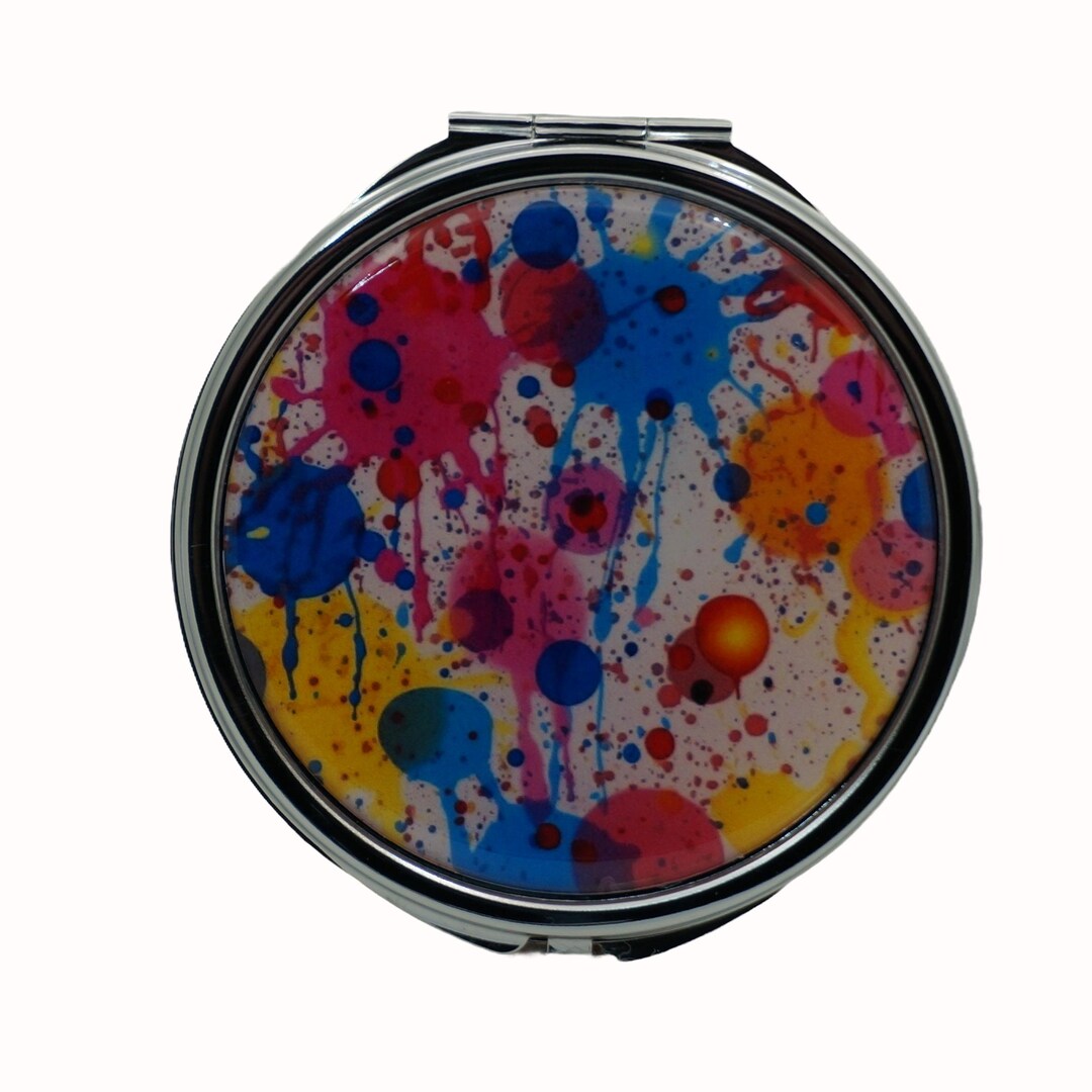 Paint, Paint Splashed, Extra Large Pill Box, 7 Day Pill Box, Mirror ...
