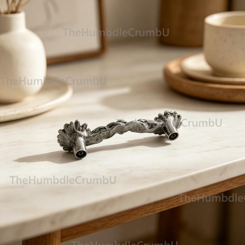 Classic Vintage Silver Pull, Antique Drawer Handle, Creative Wardrobe ...