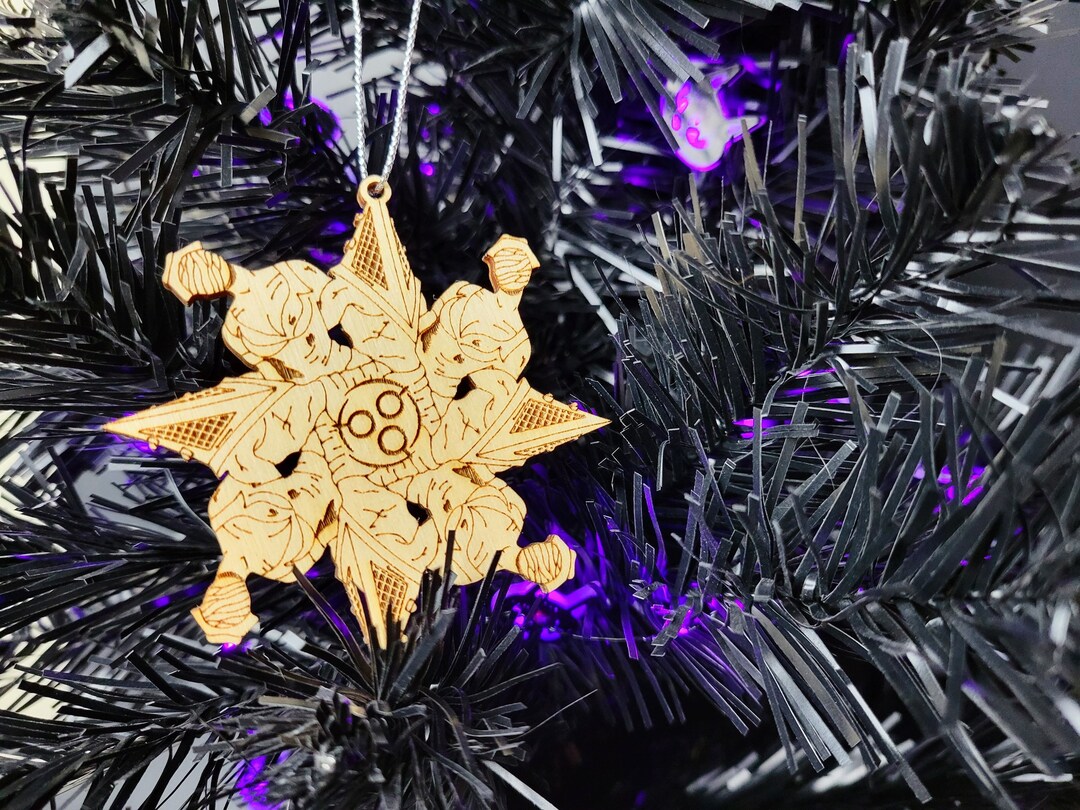 Silent Hill Wooden Snowflake Horror Ornament - Etsy