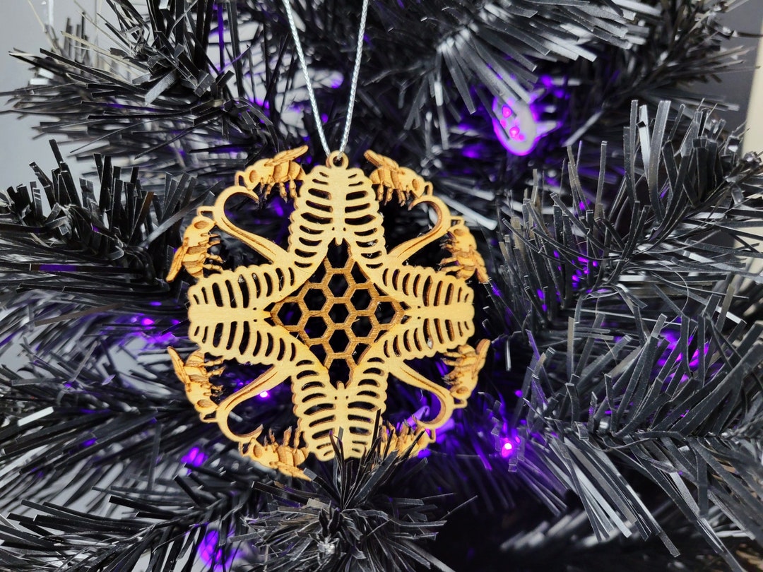 Candyman Wooden Snowflake Horror Ornament - Etsy
