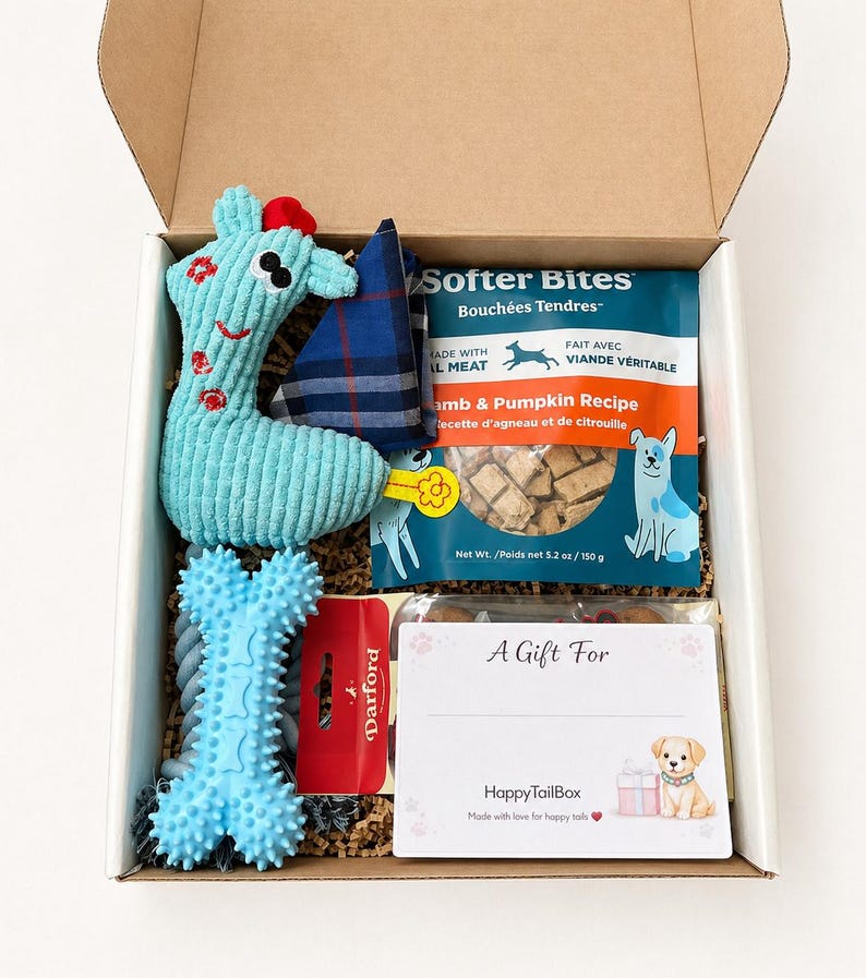 Dog Gift Box for Dog Lovers| Puppy Gift Set| Gotcha Day Gift - Etsy