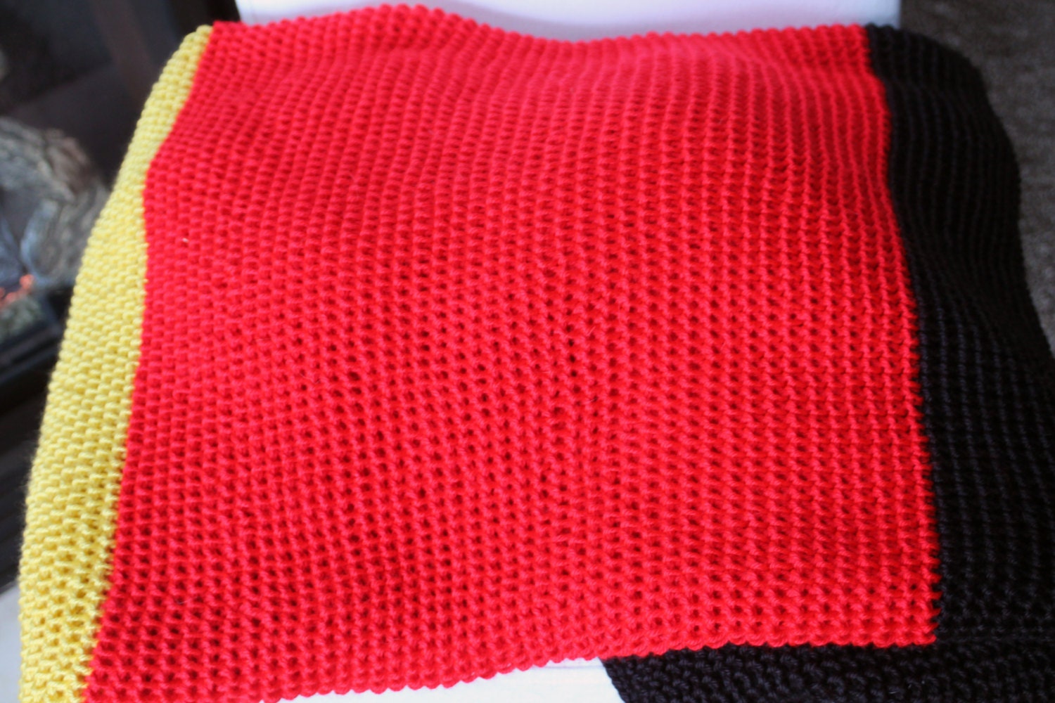 German Flag Afghan Throw Blanket Crochet Made To Order | Etsy