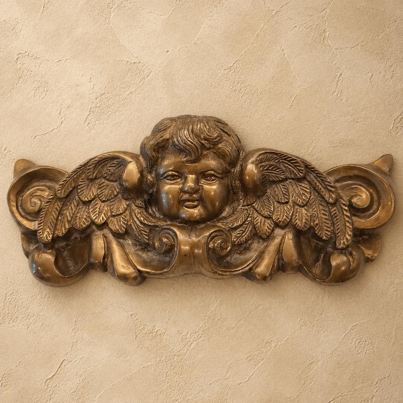 Large Cherub Plaques - Etsy
