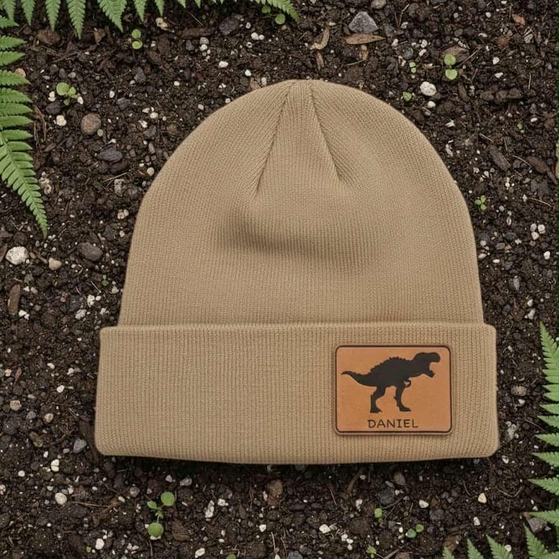 Custom Beanies Dinosaur - Etsy