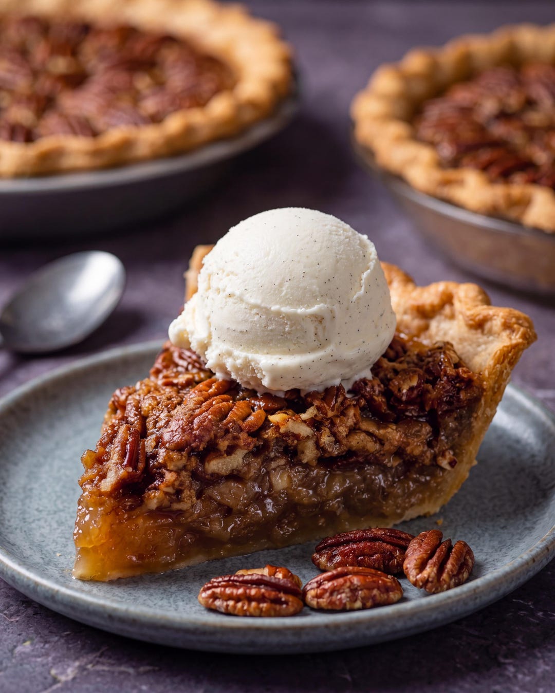 Classic Pecan Pie Rezept PDF | Einfache Pekannuss-Torte mit ...