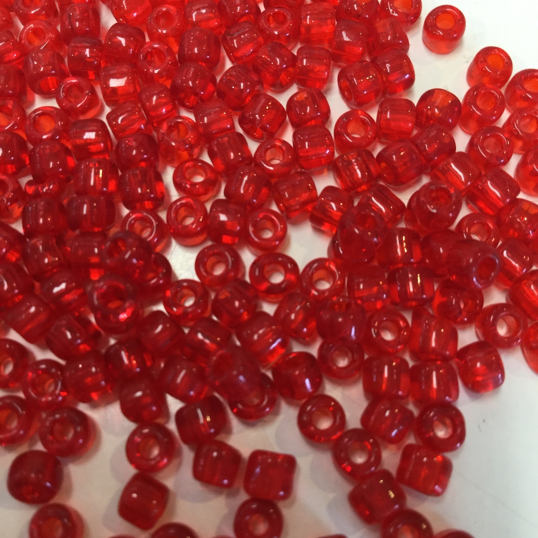 6/0 Transparent Red Seed Bead, Cherry Red 3.5mm Seed Bead, Matsuno ...