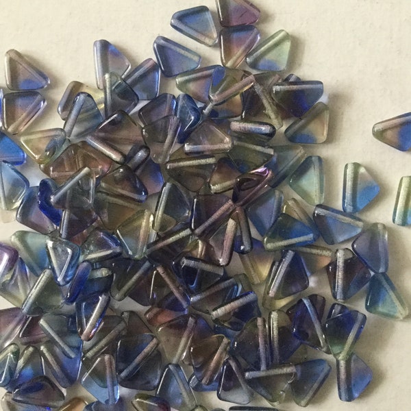 Triangle Czech Beads - Etsy