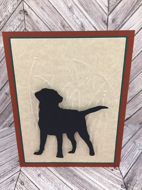 Labrador Retriever Labrador Retriever Card Sporting Dog - Etsy