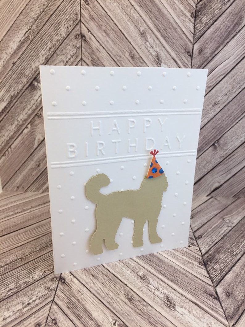 Doodle, Doodle Card, Doodle Birthday Card, Labradoodle Card, Golden ...