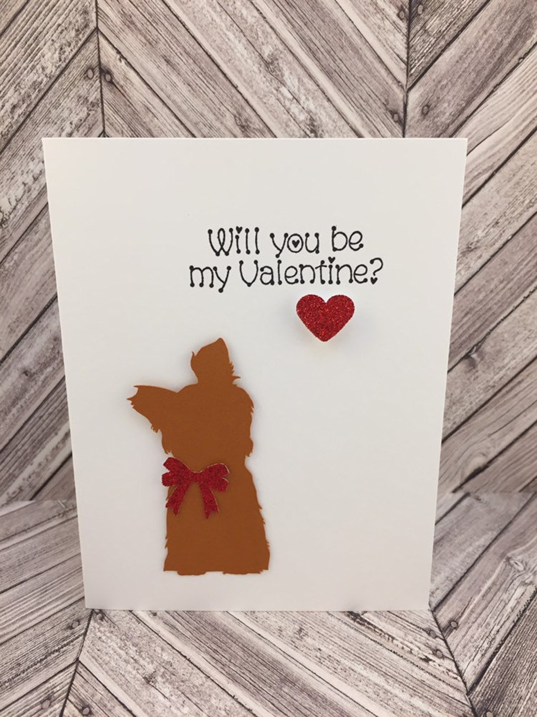 Yorkshire Terrier, Yorkshire Terrier Valentine Card, Yorkie, Yorkie ...