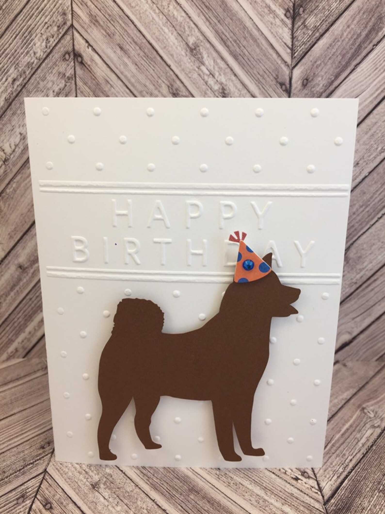Siberian Husky Card Husky Card Husky Birthday Card Husky - Etsy