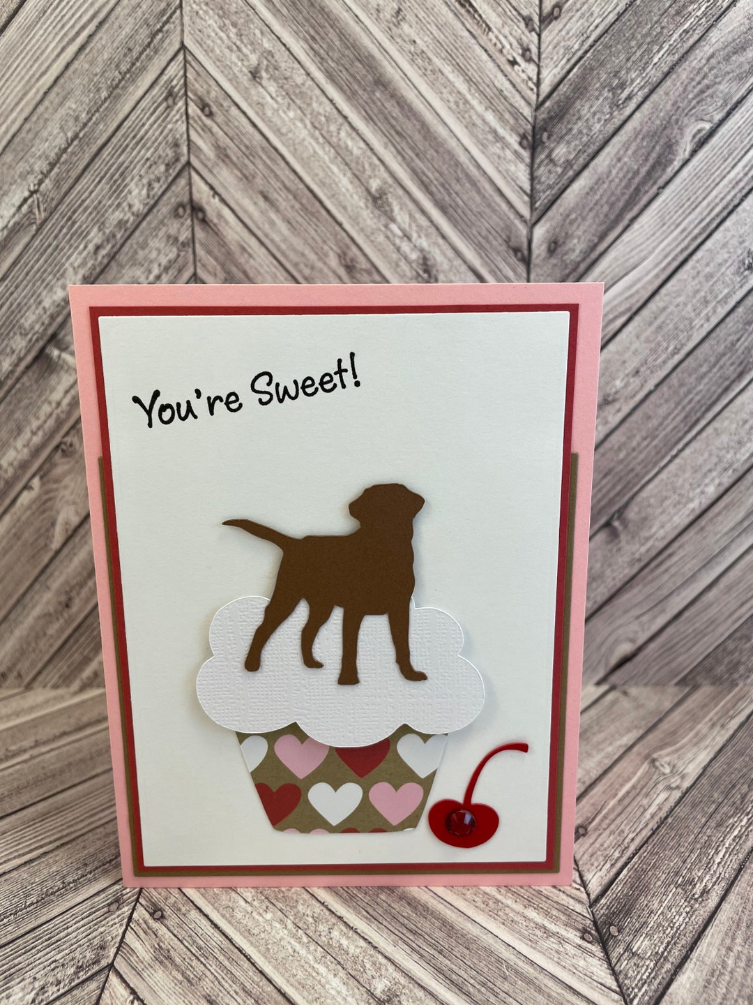 Labrador Retriever, Lab Valentine's Day Card, Lab Card, Dog Valentine's ...