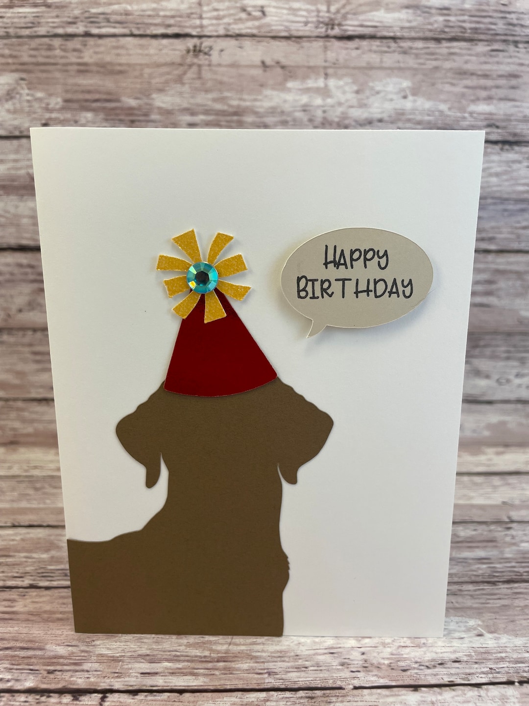 Pointer Card, German Shorthaired Pointer Card, Pointer Birthday Card ...