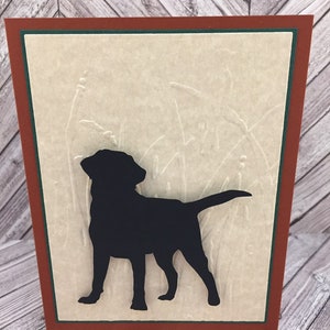 Labrador Retriever, Labrador Retriever Card, Sporting Dog Card, Bird ...