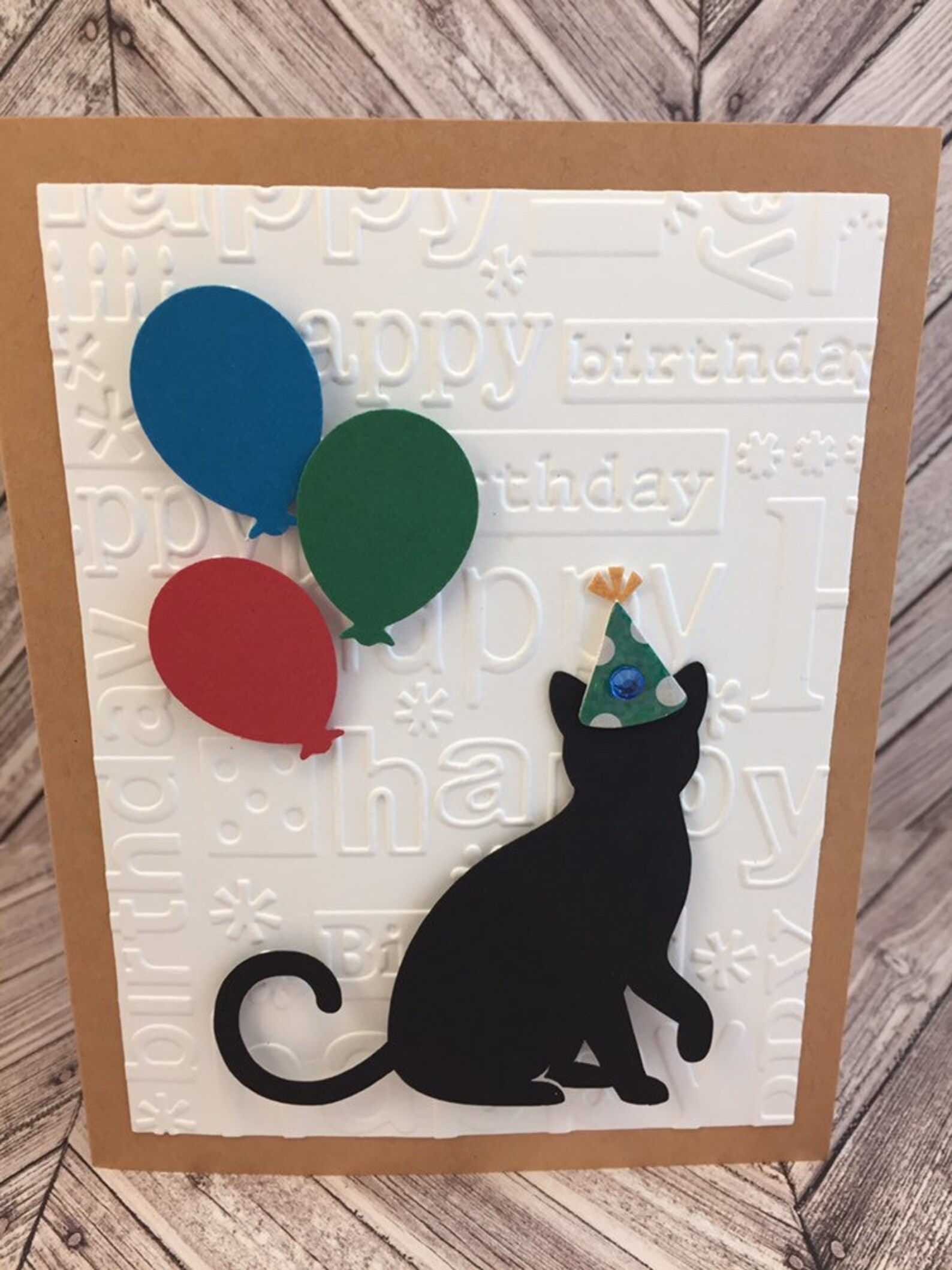 Cat, Cat Card, Cat Birthday Card, Kitten Card, Kitten Birthday Card ...